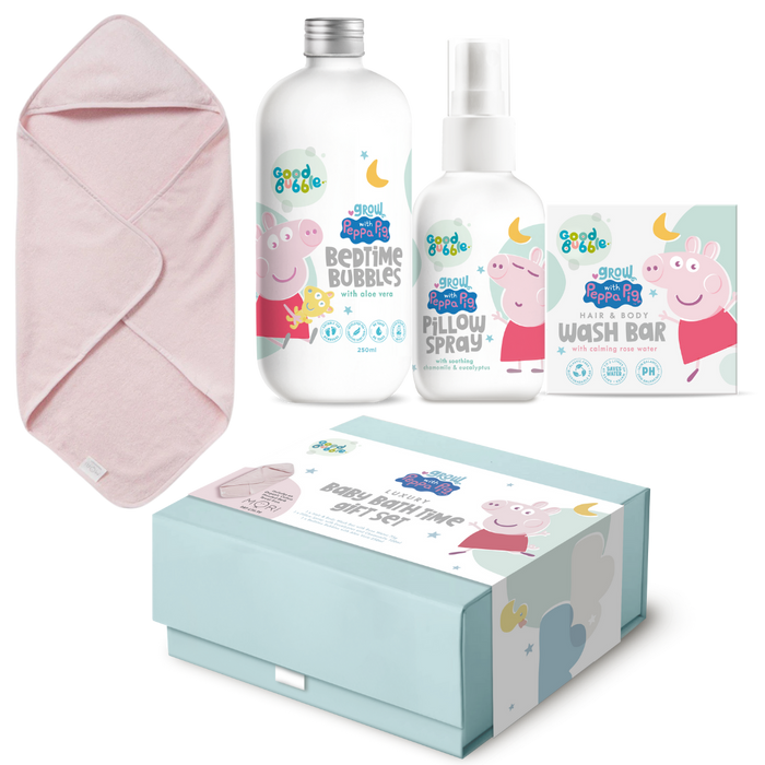 Grow with Peppa Pig Luxury Baby Bath Time Gift Set – Good Bubble
