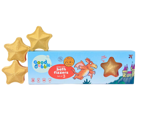 Zog Golden Star Bath Fizzers – Good Bubble
